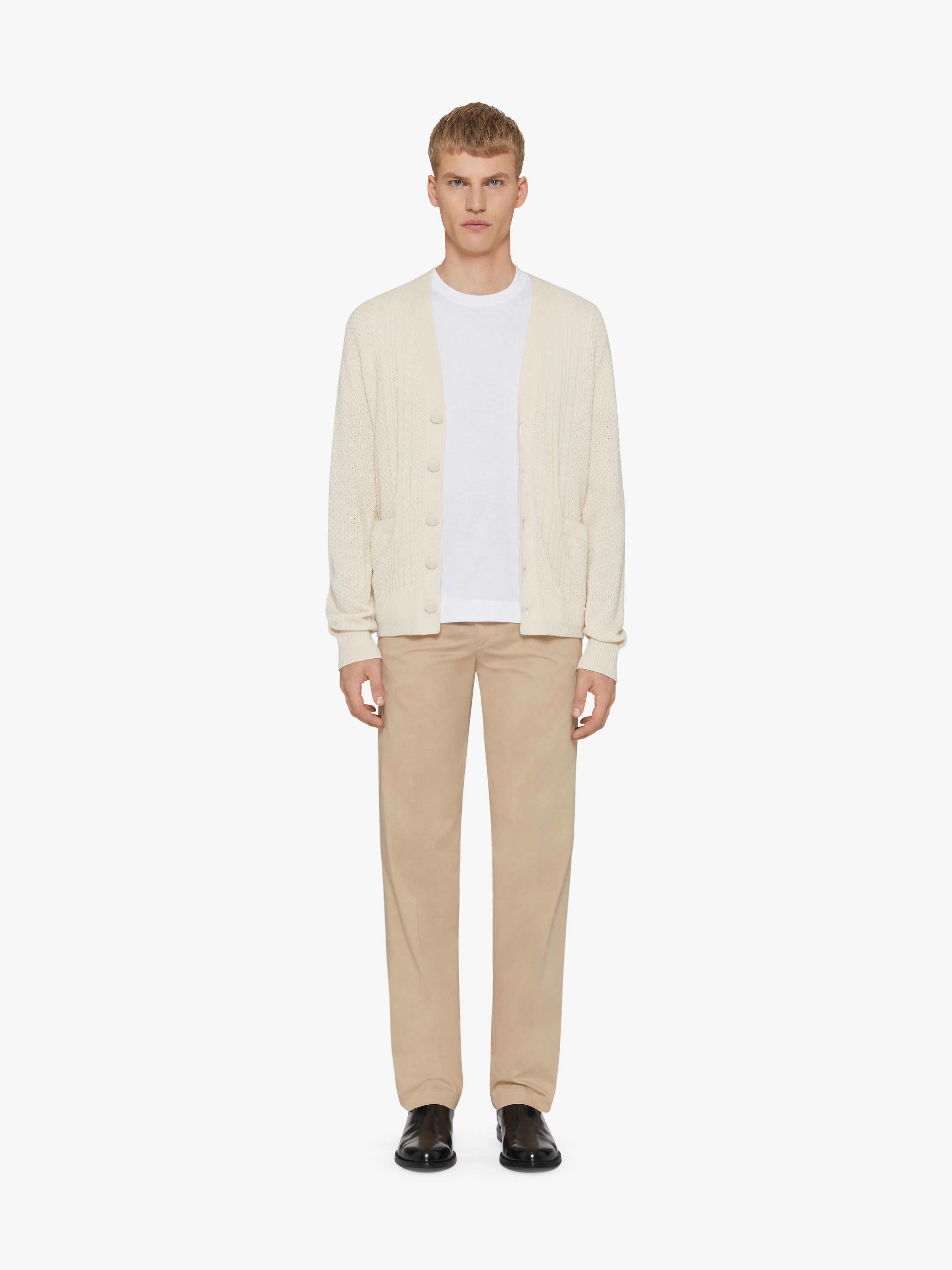 GIVENCHY Givenchy 4G Detailed Chino Pants